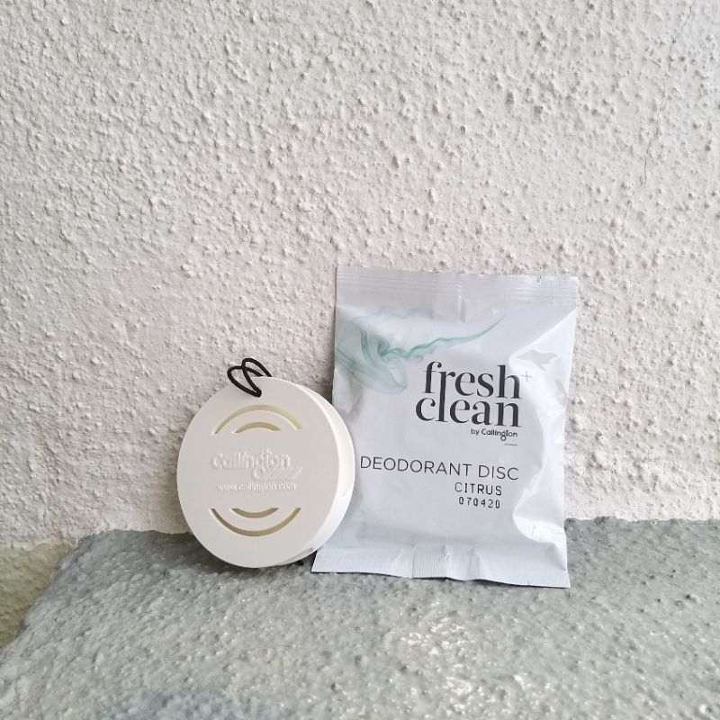 Callington Fresh + Clean Deodorant Disc (Citrus) Home Room Car Toilet ...