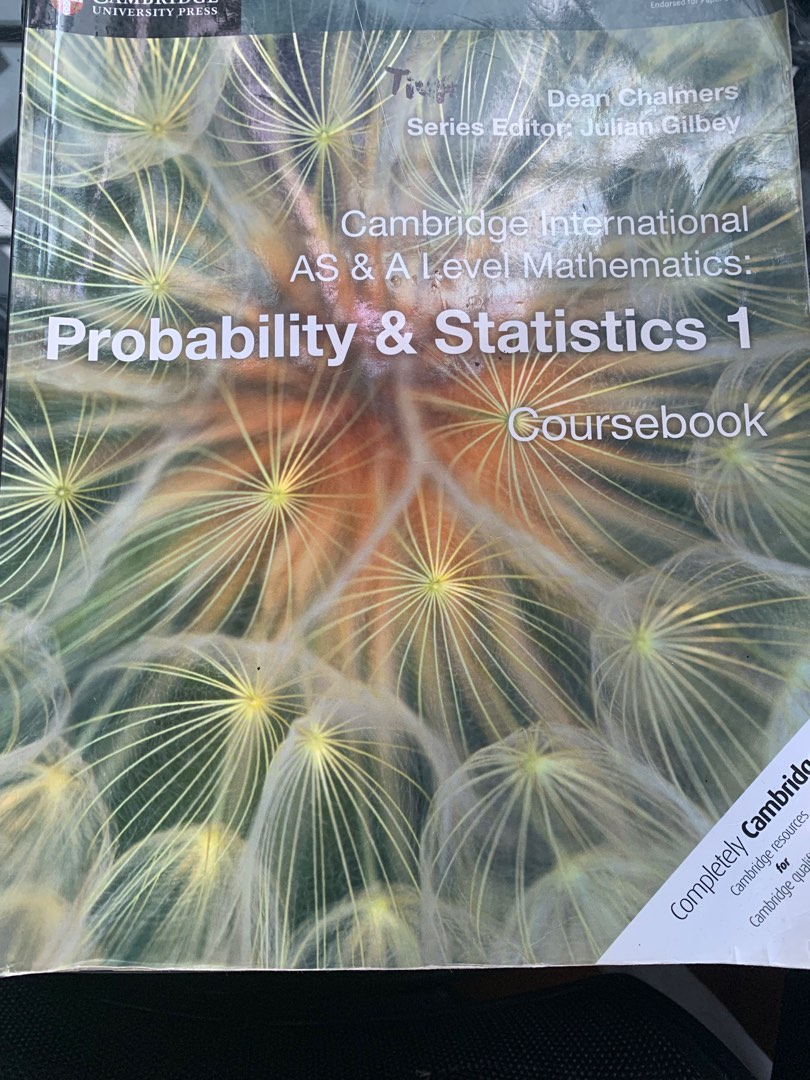 Cambridge AS & A level Probability & Statistics 1, Hobbies & Toys ...