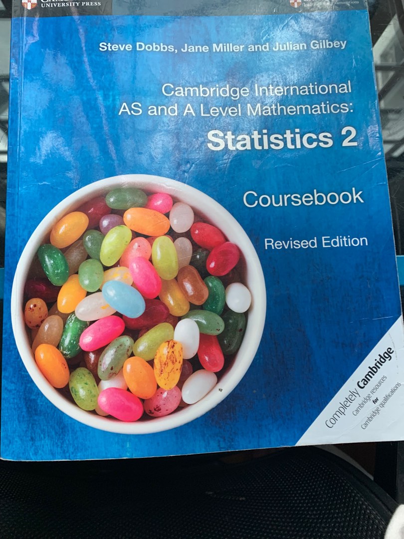 Cambridge AS & A Level Statistics 2 Coursebook, Hobbies & Toys, Books ...