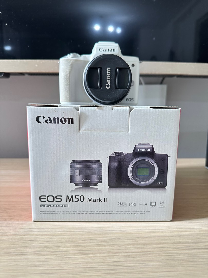 Canon EOS M50 mark ii, Photography, Cameras on Carousell