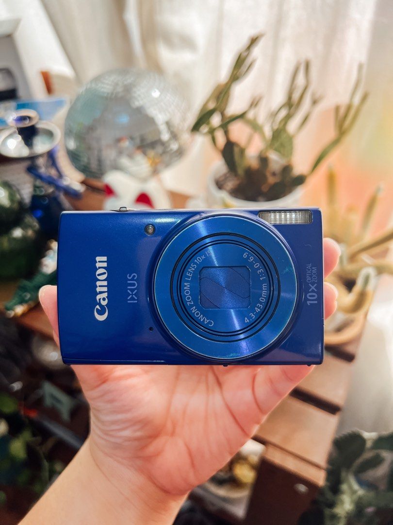 CANON IXUS 190 Digicam (Blue), Photography, Cameras on Carousell