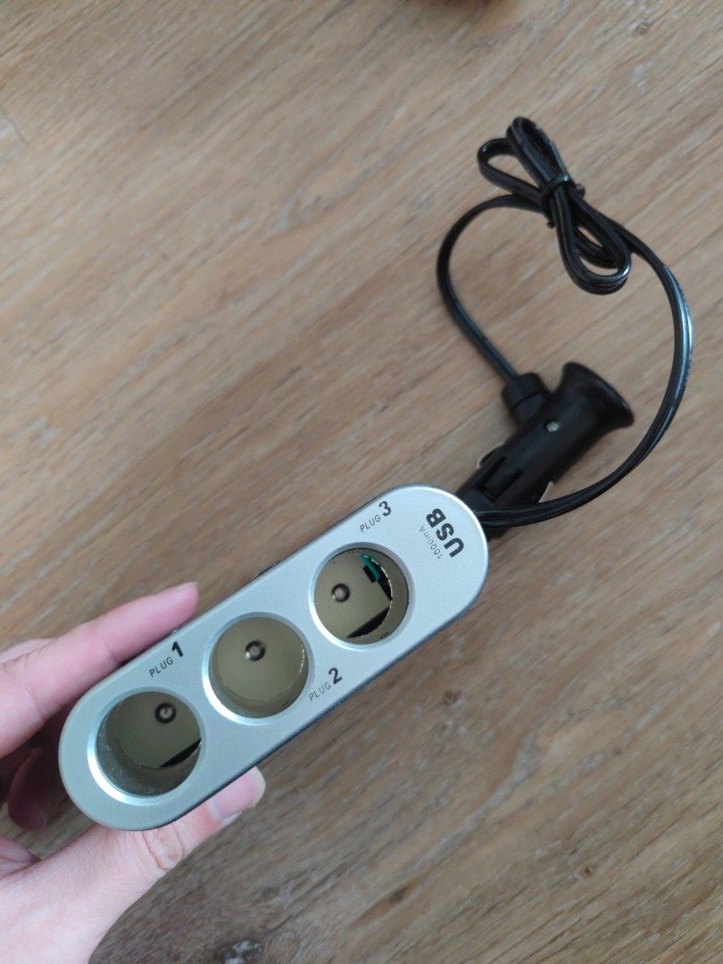 Car multi power socket plug, Car Accessories, Electronics & Lights on ...