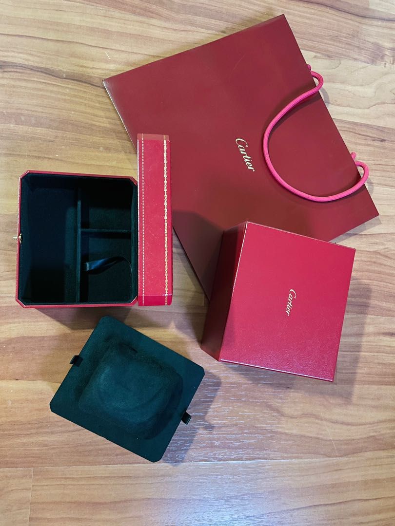 Cartier watch box and packaging, Luxury, Accessories on Carousell
