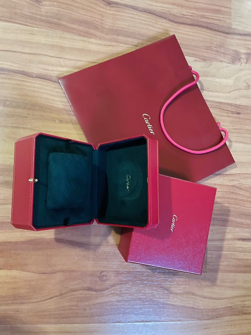 Cartier watch box and packaging, Luxury, Accessories on Carousell