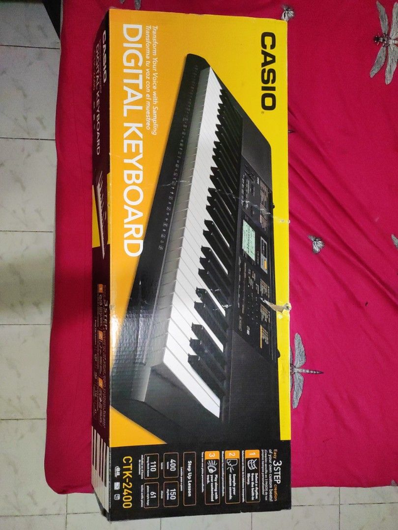 Casio CTK 2400, Hobbies & Toys, Music & Media, Musical Instruments on Carousell