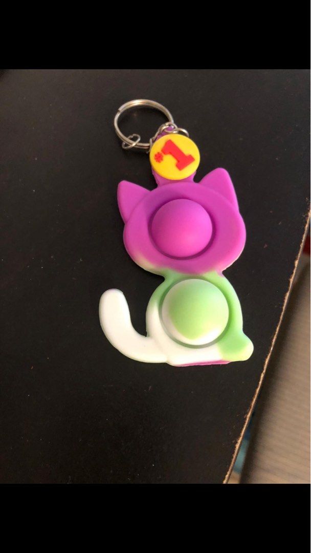 Cat pop-it fidget toy, Hobbies & Toys, Toys & Games on Carousell