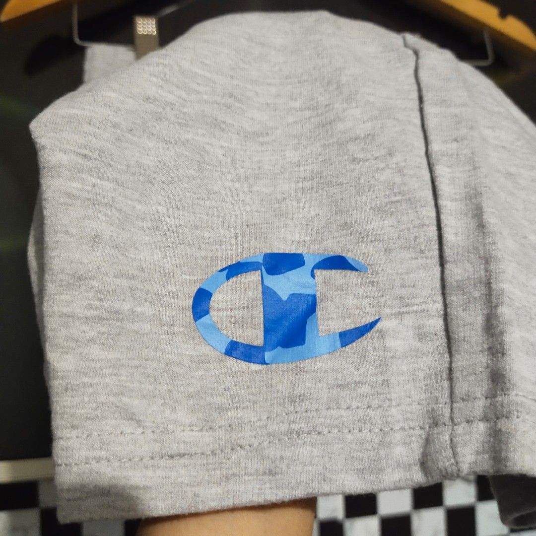 CHAMPION CAMOUFLAGE LOGO SHORT, Men's Fashion, Bottoms, Shorts on Carousell