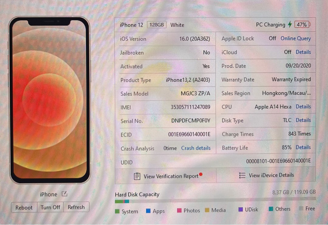 Cheapest iPhone 12 white 128Gb, Mobile Phones & Gadgets, Mobile Phones ...