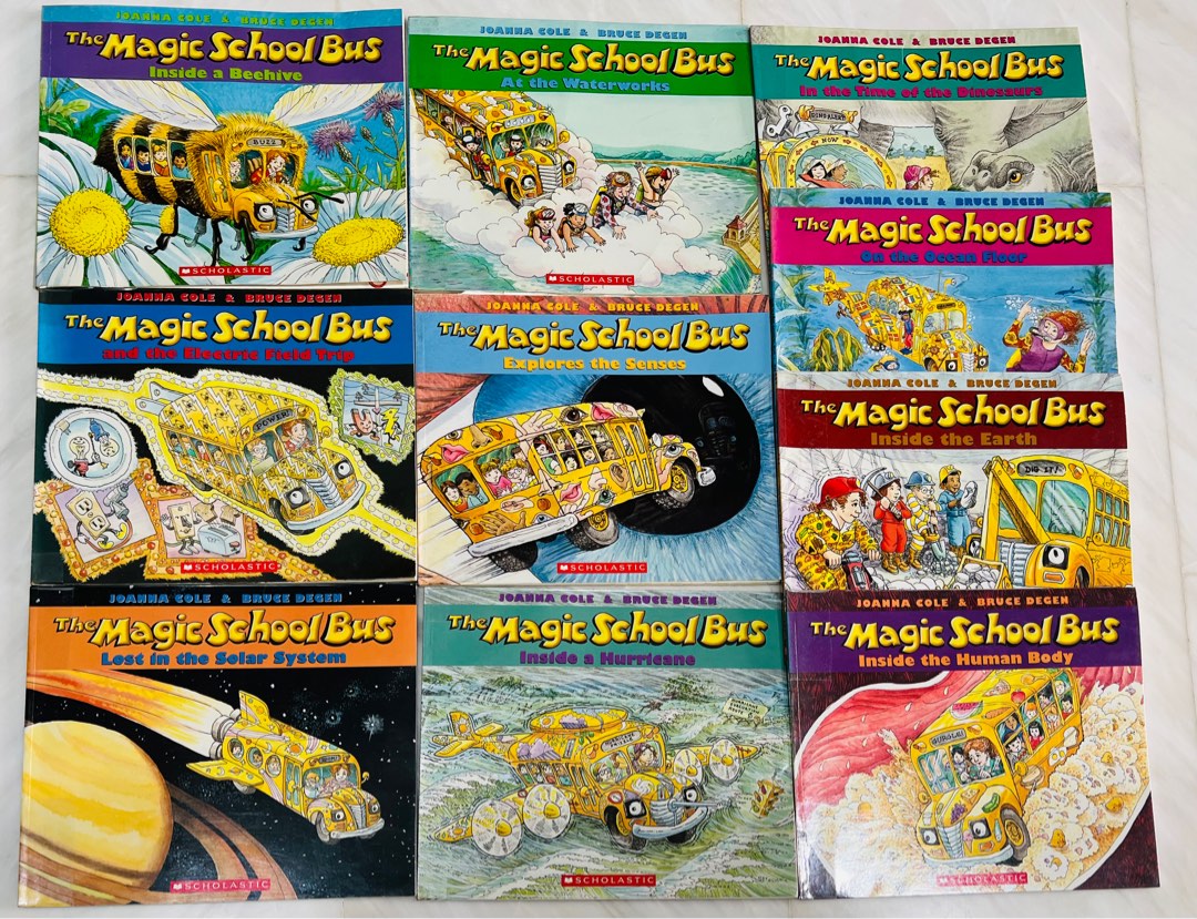 Children Books - Magic Schoolbus series, Hobbies & Toys, Books ...