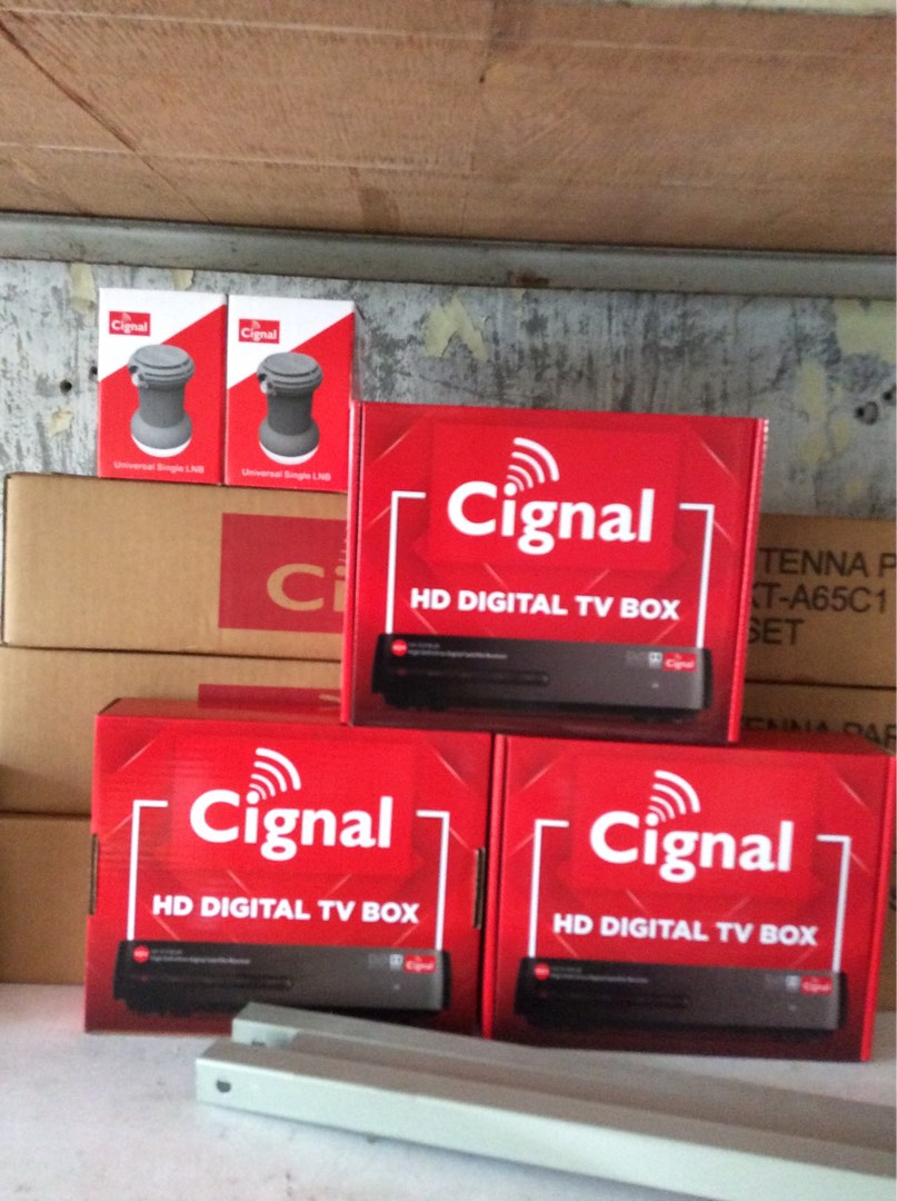 Cignal set, TV & Home Appliances, TV & Entertainment, Entertainment ...