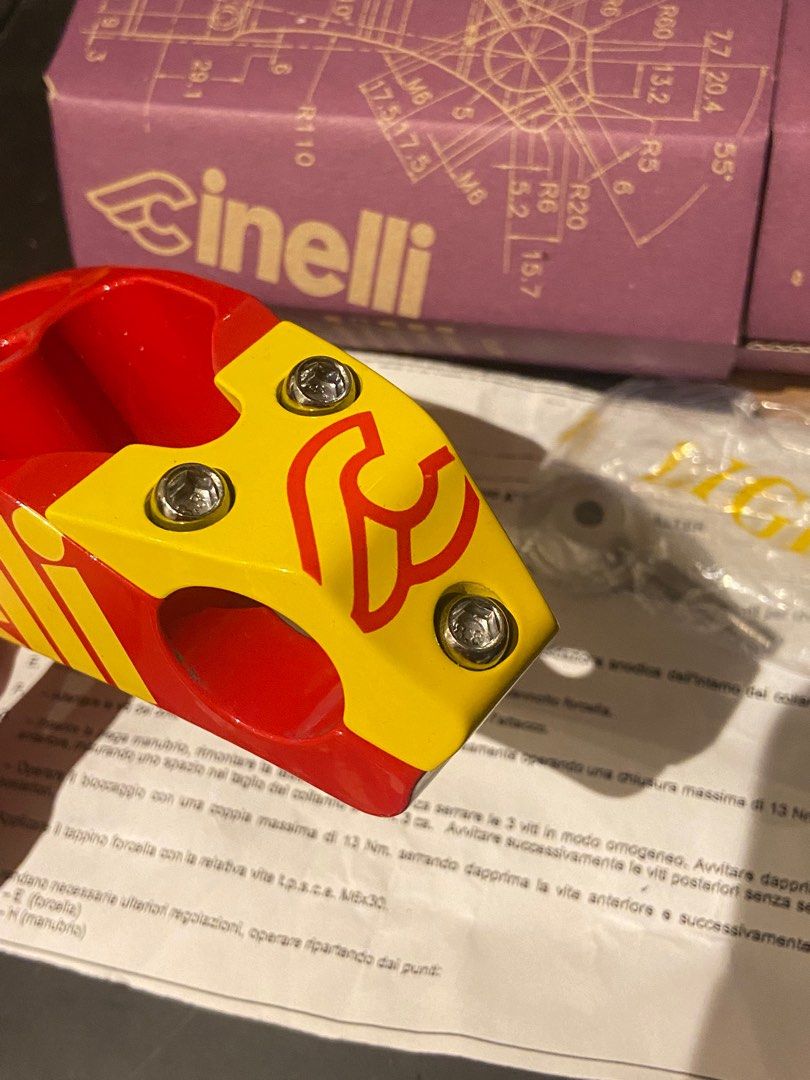 Cinelli Alter Stem (Cannondale Saeco Color), Sports Equipment, Bicycles ...