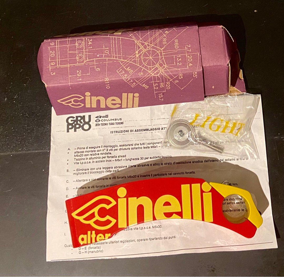 Cinelli Alter Stem (Cannondale Saeco Color), Sports Equipment, Bicycles ...