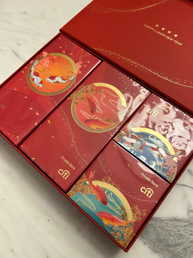 Citi Private Bank Red Packet Box Set 2023, Everything Else on Carousell