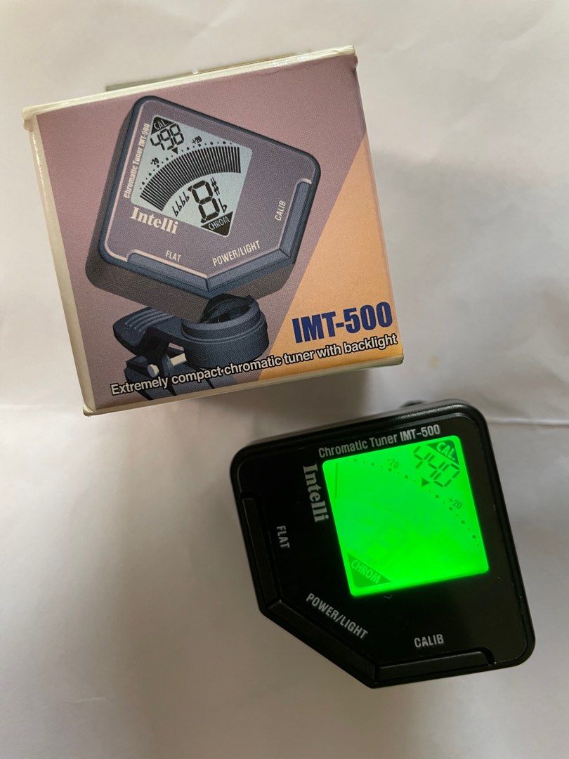 Clip-on Chromatic Tuner (Intelli IMT-500), Hobbies & Toys, Music ...