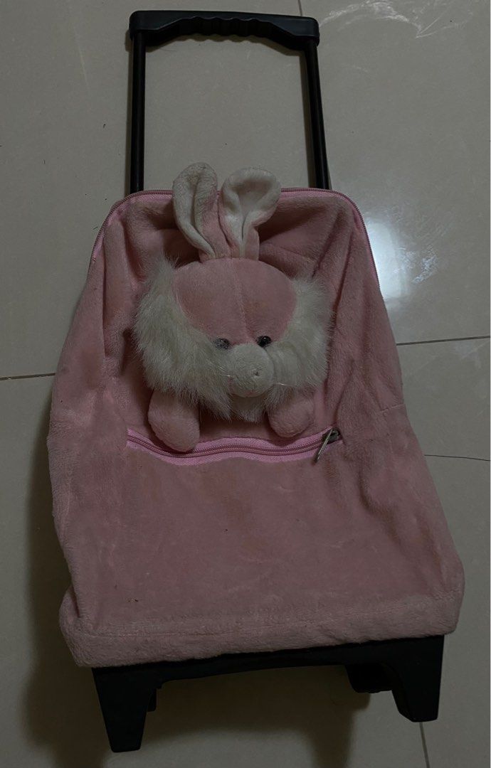 Cny Rabbit trolley bag - 2 use/ backpack, Babies & Kids, Babies & Kids ...