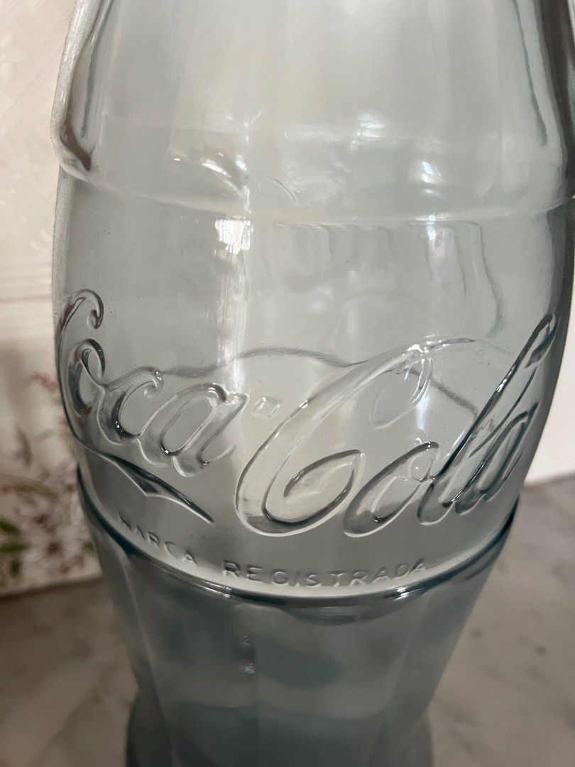 Coca Cola Large Glass Bottle, Hobbies & Toys, Memorabilia ...