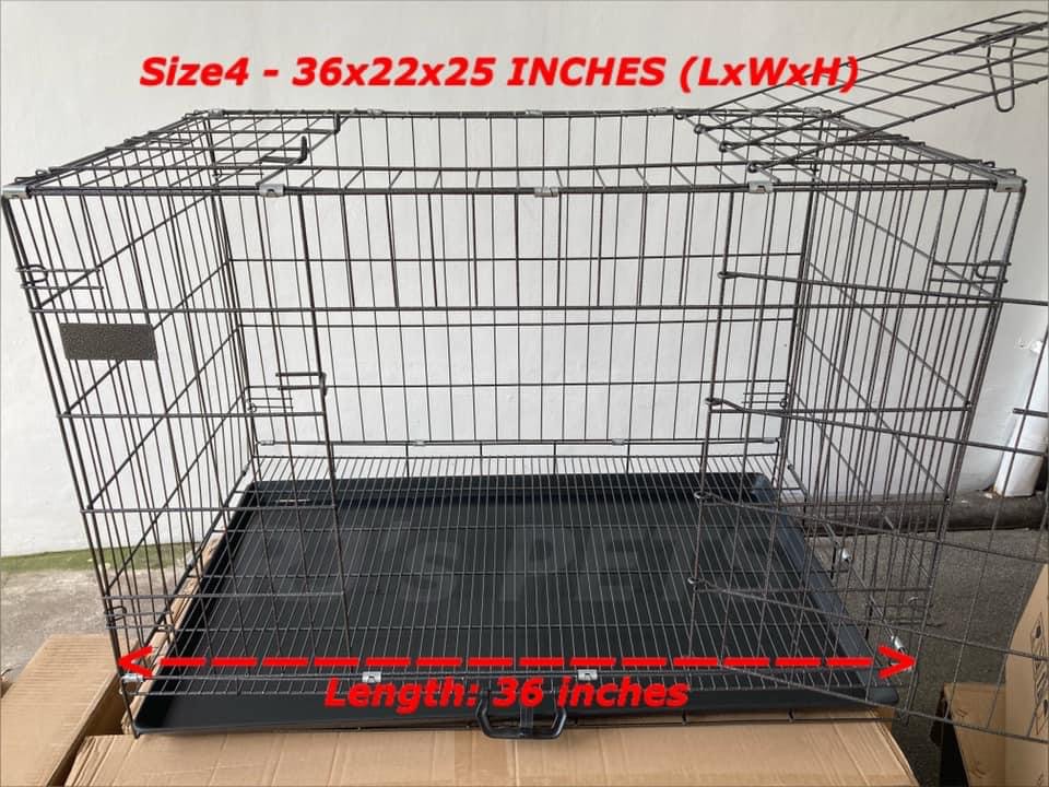 Collapsible Cage crate carrier cat cage Dono Male Wraps diaper training ...
