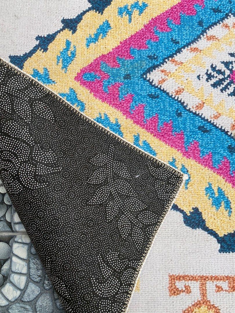 Colorful aztec carpet, Furniture & Home Living, Home Decor, Carpets ...