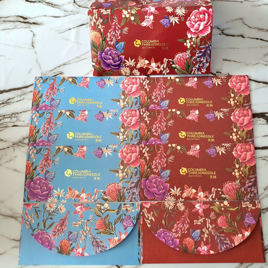 Columbia Threadneedle 2023 Red Packet Ang Pao, Hobbies & Toys ...