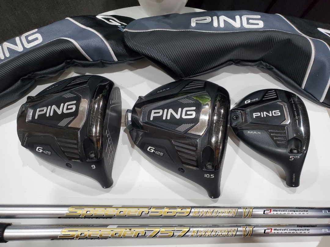 Combo Sale!!! Ping G425 Driver & 5 Wood with Fujikura Evo VI (Stiff ...