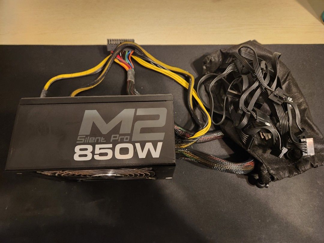 Cooler Master 850W Semi-Modular Silver Rating ATX PSU, Computers & Tech ...