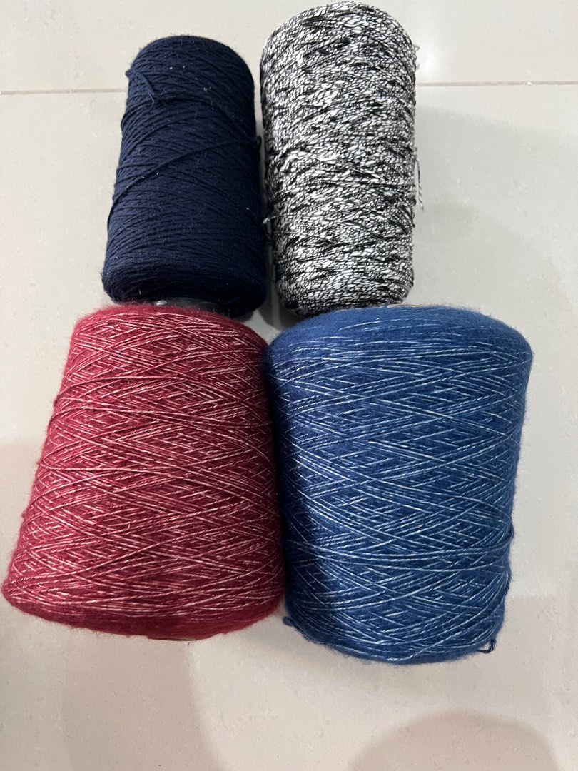 Cotton yarn 2mm buy 1 free 1, Hobbies & Toys, Stationery & Craft, Craft ...