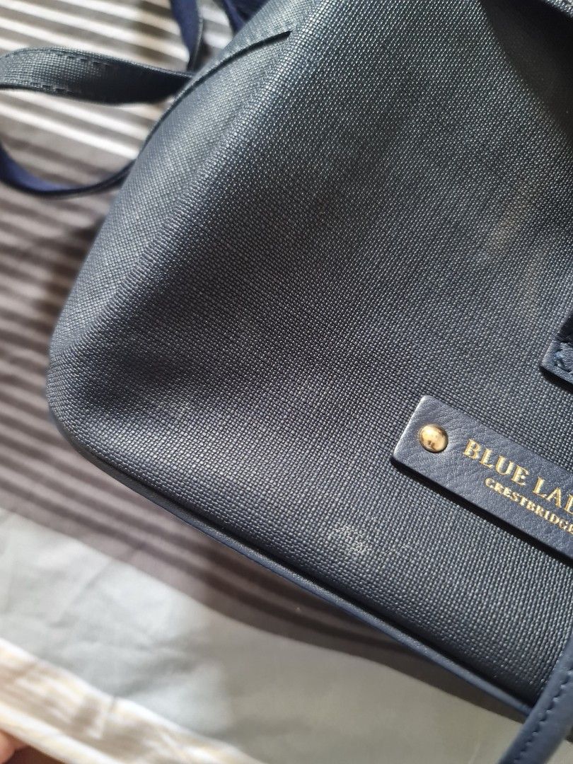 Crestbridge blue label mini backpack, Women's Fashion, Bags & Wallets ...
