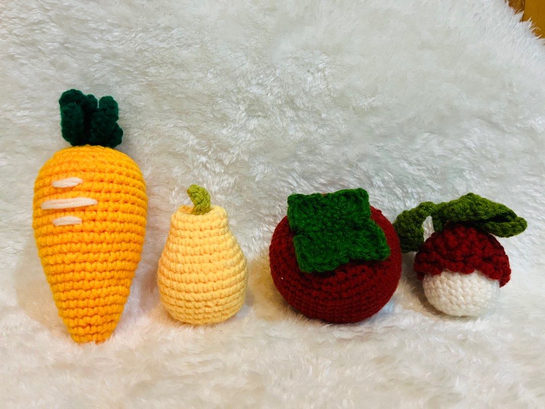 Crochet Fruits & Vegetables, Hobbies & Toys, Stationery & Craft ...