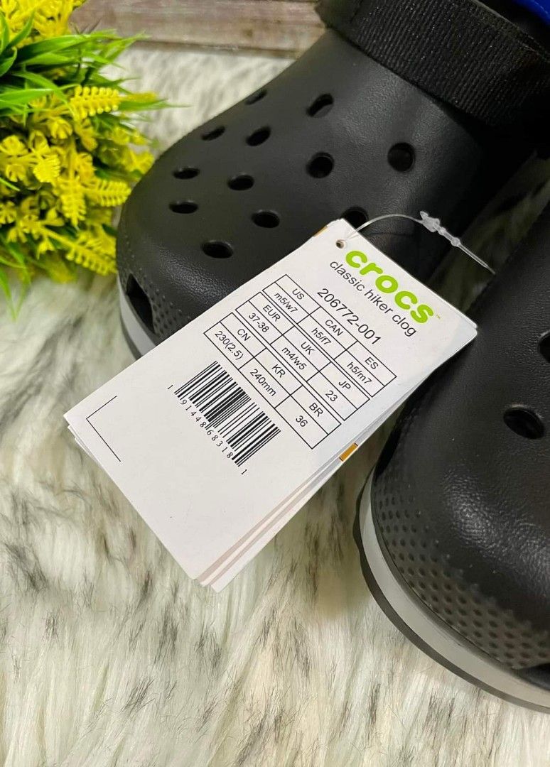 CROCS Classic Hiker Clog - M5/W7, Women's Fashion, Footwear, Flats ...