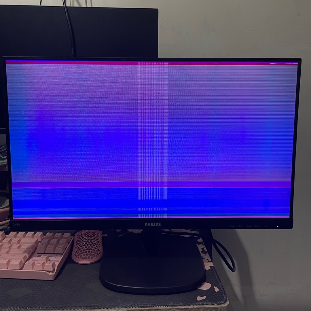 Defective philips 24 inch frameless monitor, Computers & Tech, Parts ...