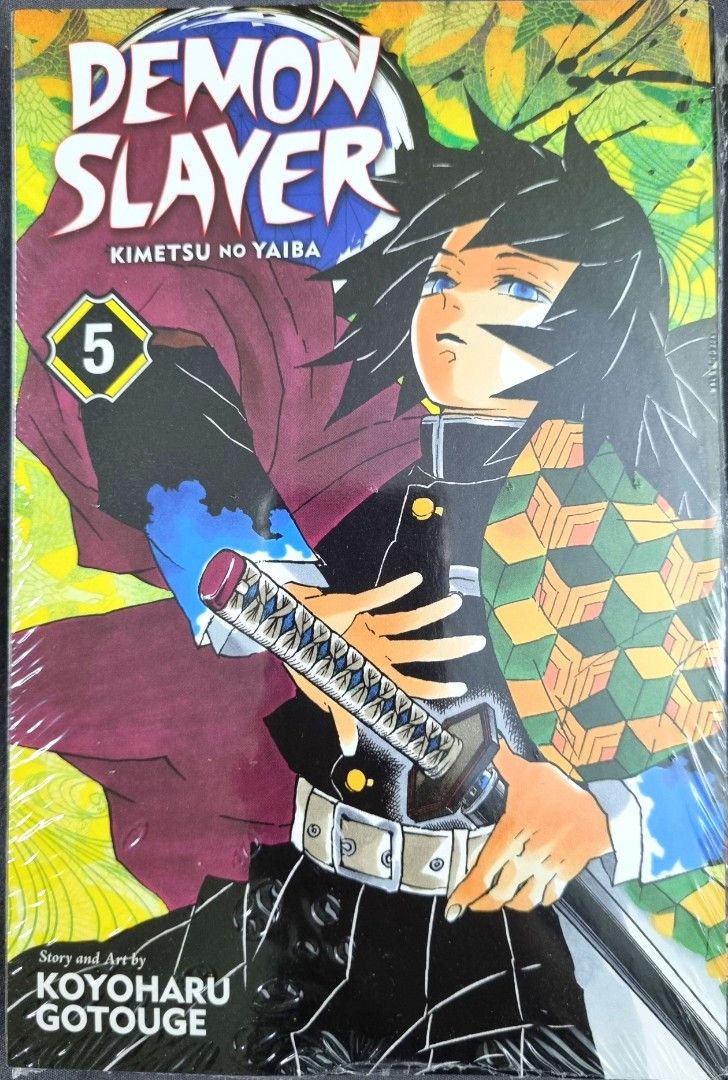 Demon Slayer Vol. 5 Kimetsu no Yaiba Manga, Hobbies & Toys, Books ...