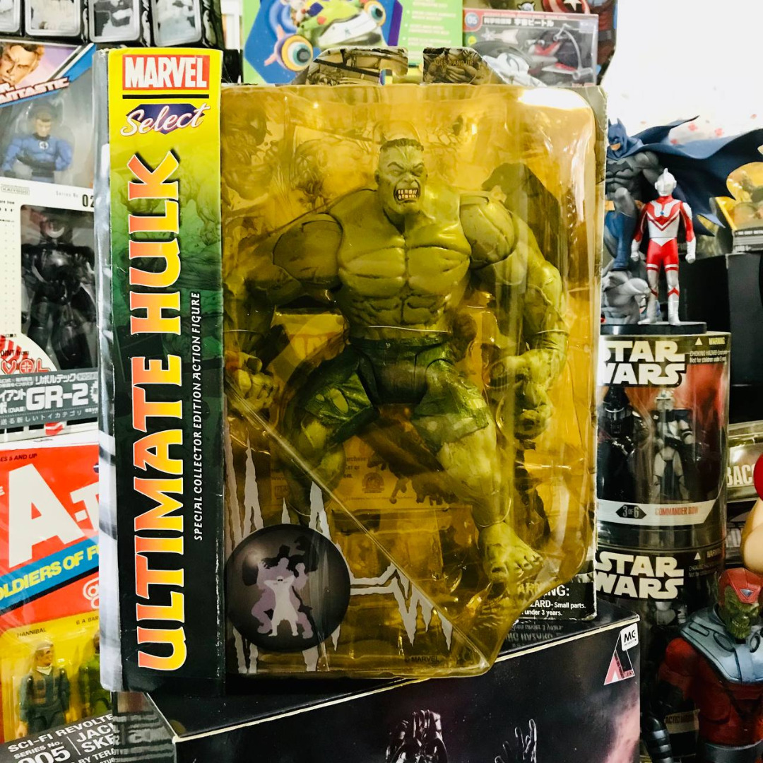 DIAMOND SELECT TOYS MARVEL SELECT - ULTIMATE HULK ( GREY ) - RARE ...