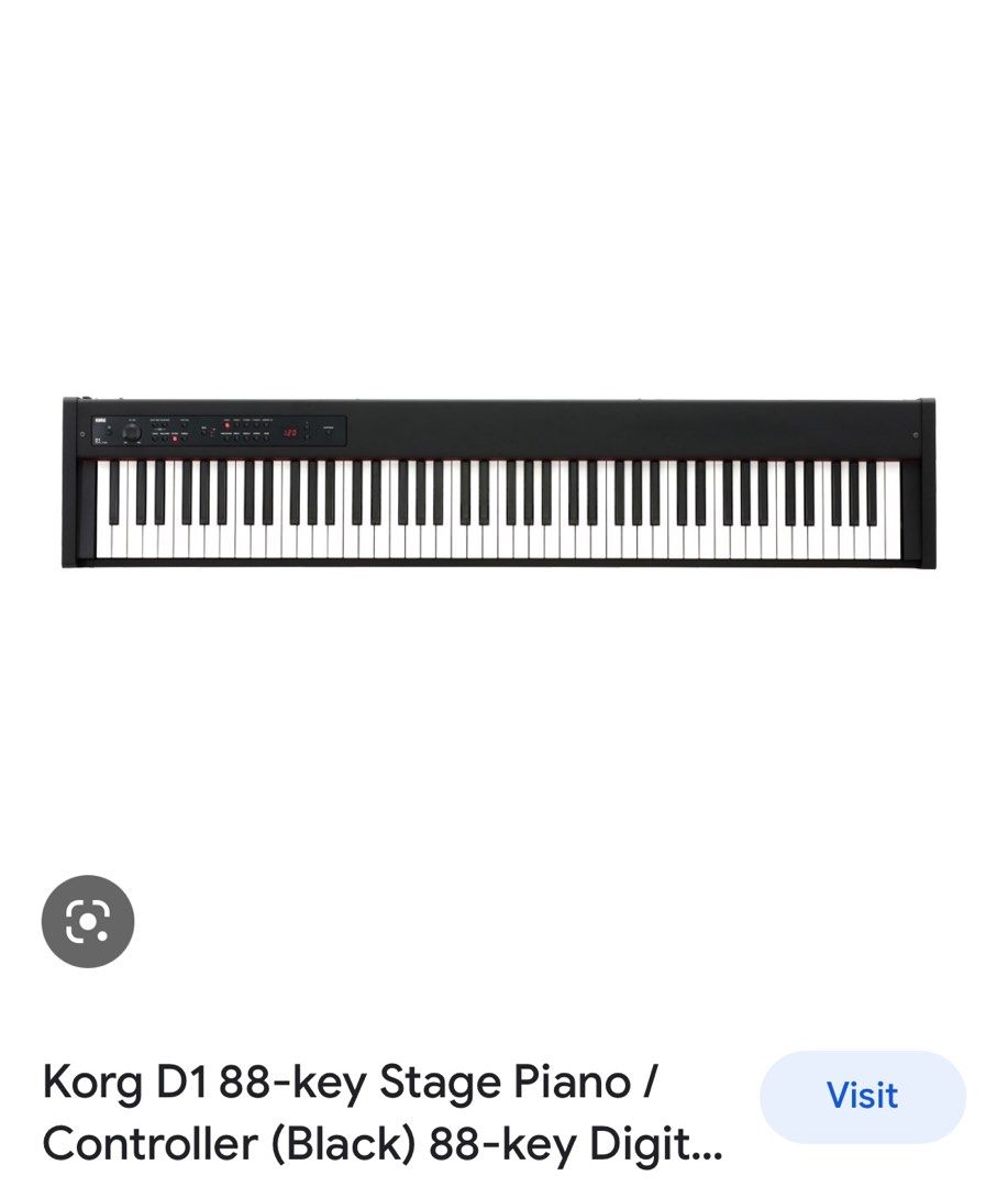 Digital Piano - 88 Key Keyboard - Korg D1, Hobbies & Toys, Music ...