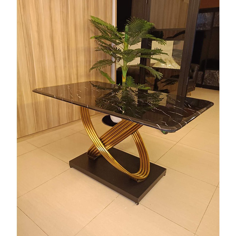 Dining Table Free Install Titanium steel base, Furniture & Home Living ...