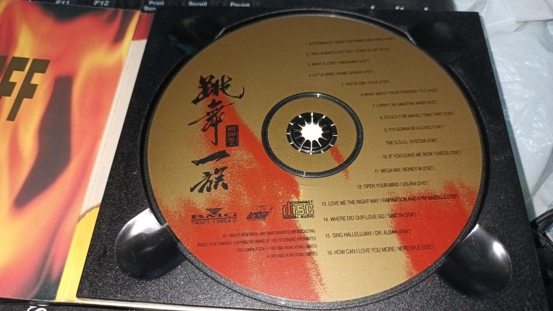 DISCO 名曲 跳舞一族 HOT STUFF VOL.2 CD SNAP FEAT. NIKI HARIS Tears N'Joy ...