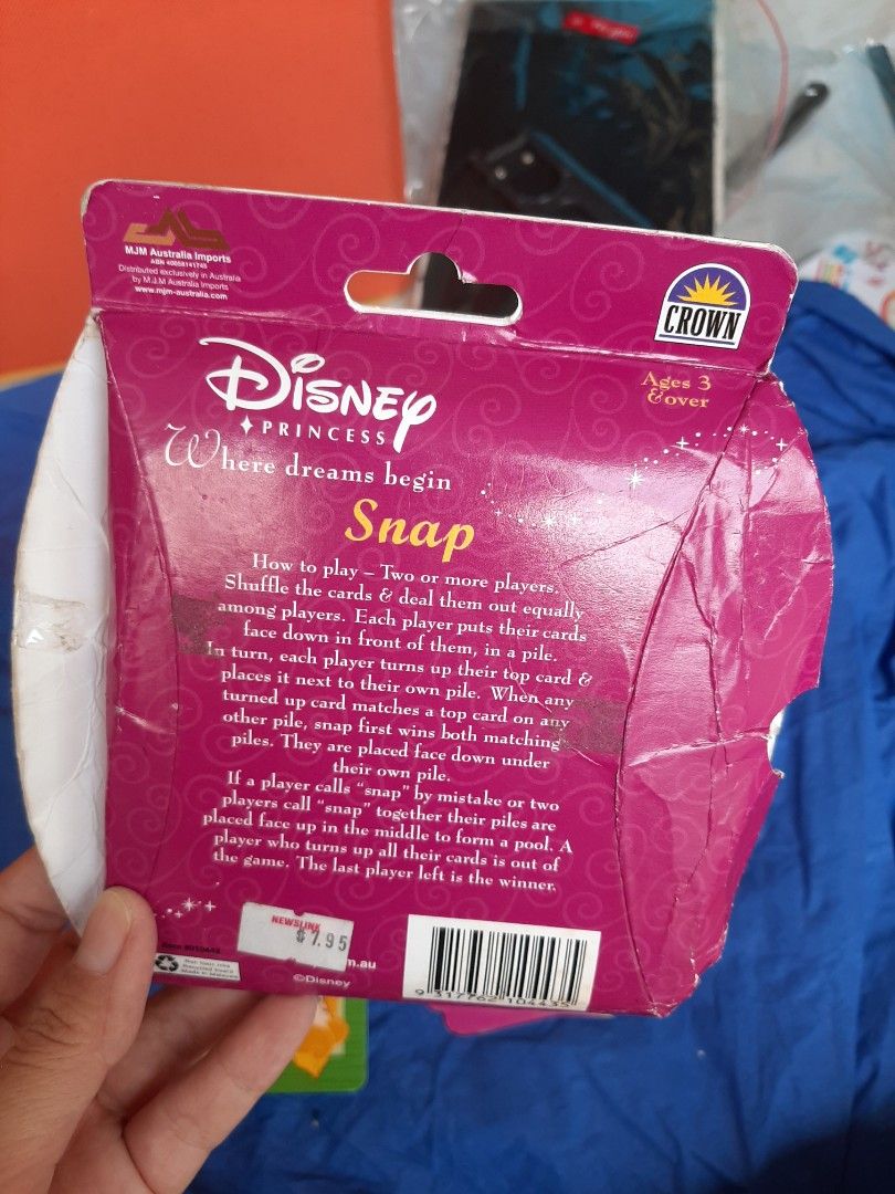 Disney snap, Toys & Collectibles, Permainan Papan & Kartu di Carousell