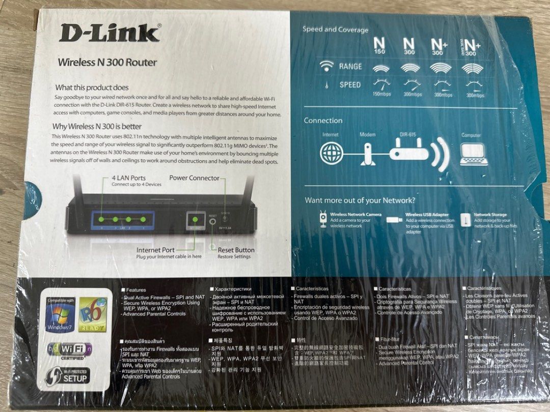 D-Link Wireless N300 Router, Computers & Tech, Office & Business ...