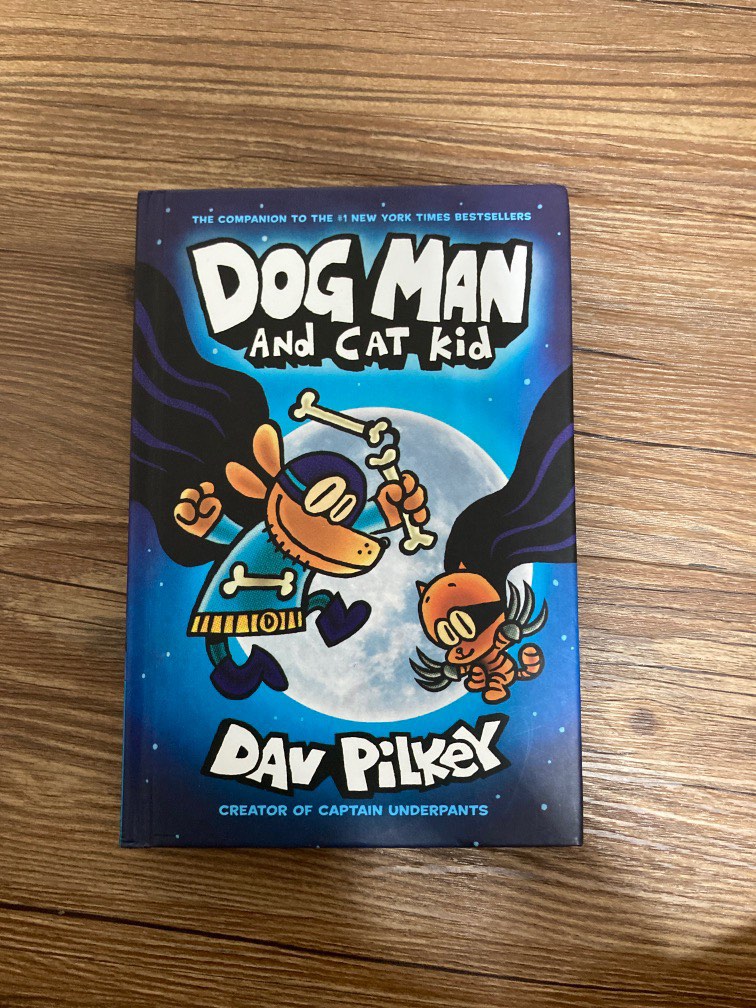 Dog Man and the cat kid, Hobbies & Toys, Books & Magazines, Children's ...