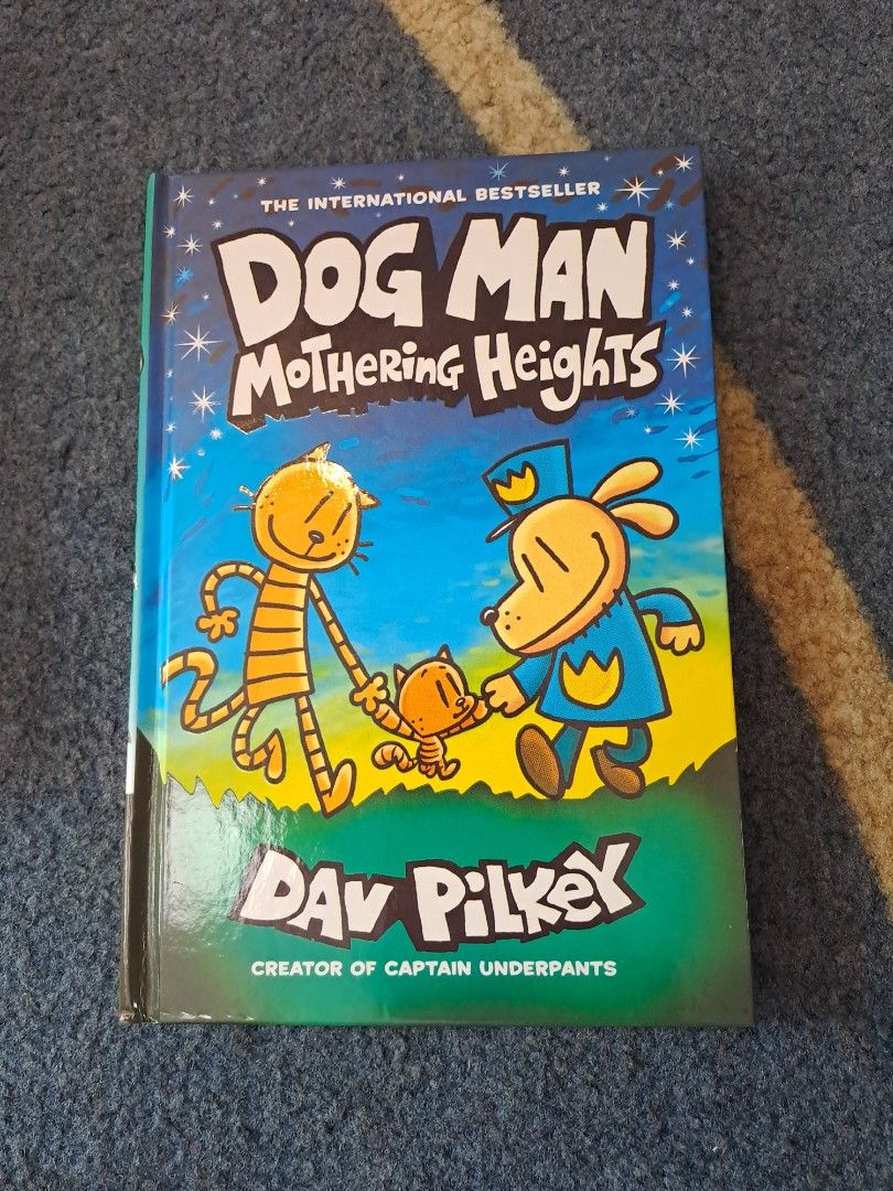 Dog man hard cover book, Hobbies & Toys, Books & Magazines, Children's ...