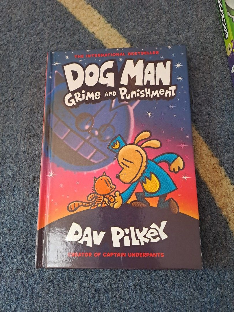 Dog man hard cover book, Hobbies & Toys, Books & Magazines, Children's ...