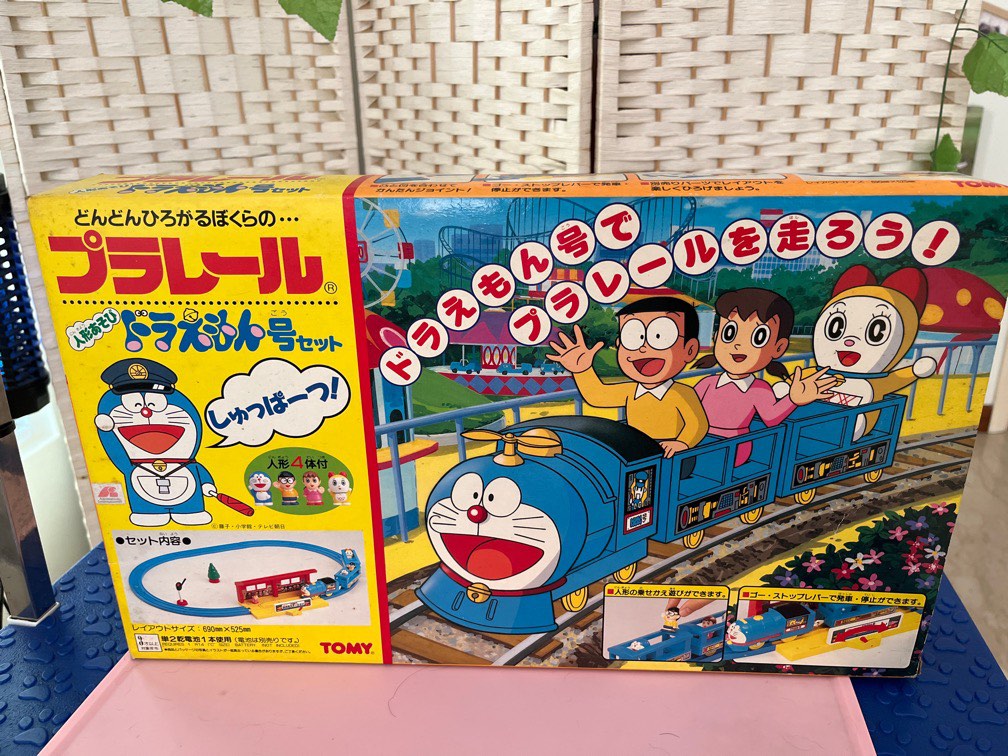 Doraemon Tomy Train Set, Hobbies & Toys, Toys & Games on Carousell