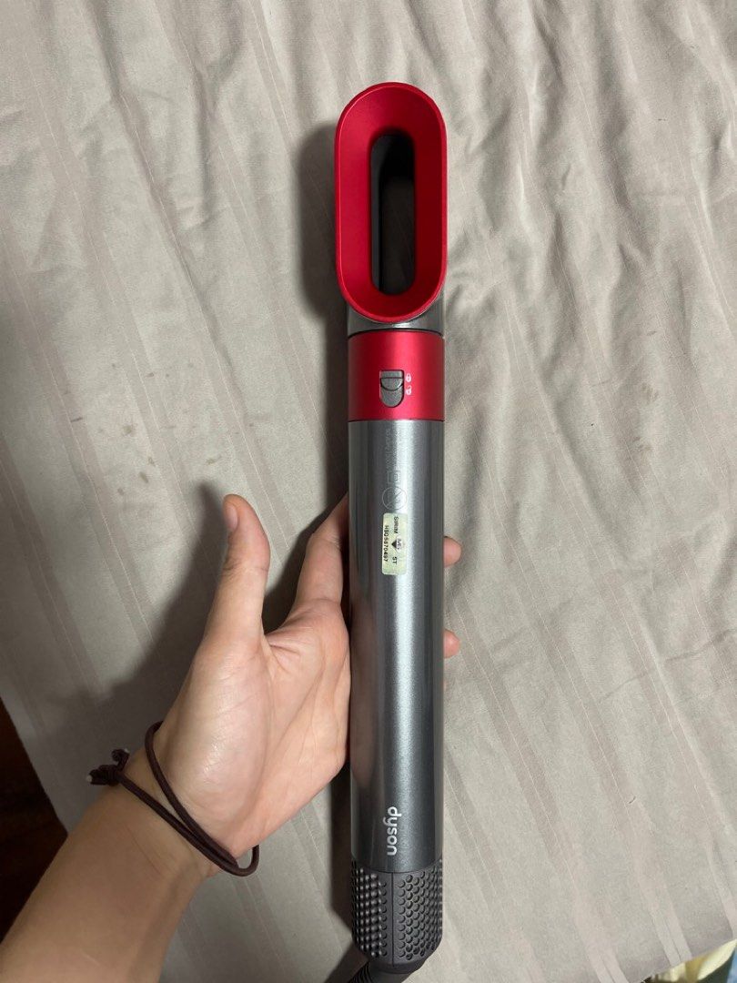 Dyson Airwrap In Red (1 Year Warranty Left), Beauty & Personal Care ...