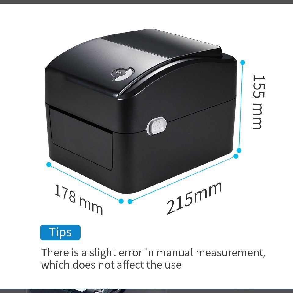 Easylabeltech Thermal Printer USB + WIFI for Waybill Barcode Label ...