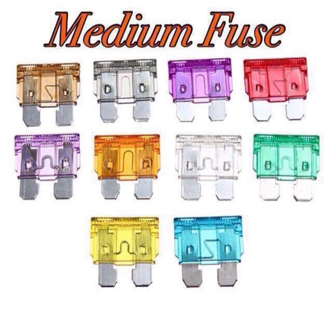 Electronic fuse, micro, mini, medium, standard fuse, Motorcycles ...