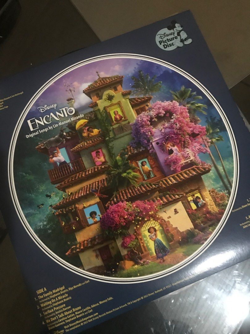 Encanto Soundtrack - Picture Disc Vinyl, Hobbies & Toys, Music & Media ...