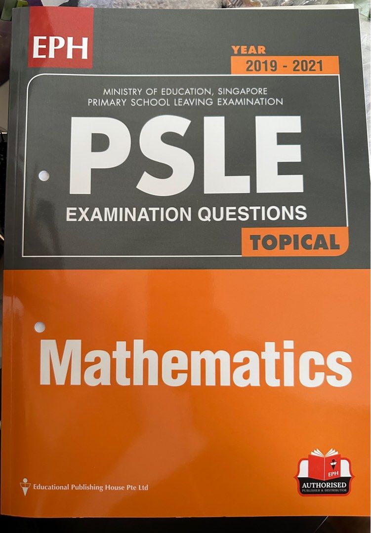 EPH Psle past year Maths 2019-2021, Hobbies & Toys, Books & Magazines ...