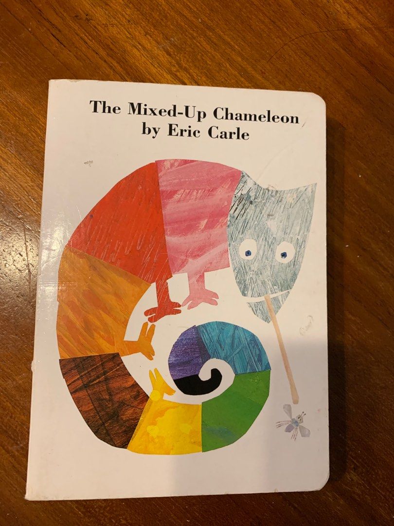 Eric Carle:The Mixed-up Chameleon, 興趣及遊戲, 書本 & 文具, 小說 & 故事書 - Carousell