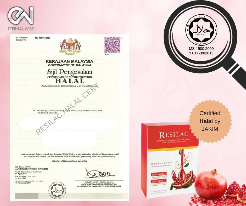 Eternal Wise Resilac (12g X 21 sachets) Detox Drink Made In USA, Health ...