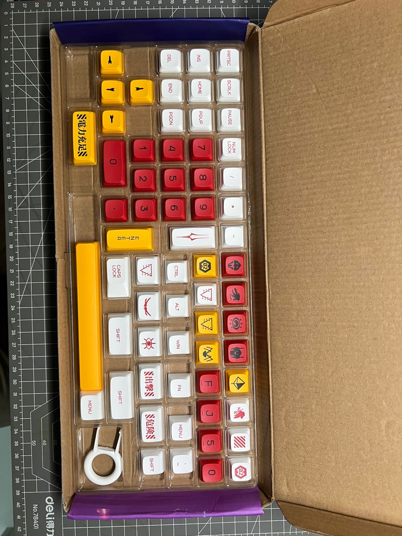 Eva Keycap set, Computers & Tech, Parts & Accessories, Computer Keyboard on Carousell