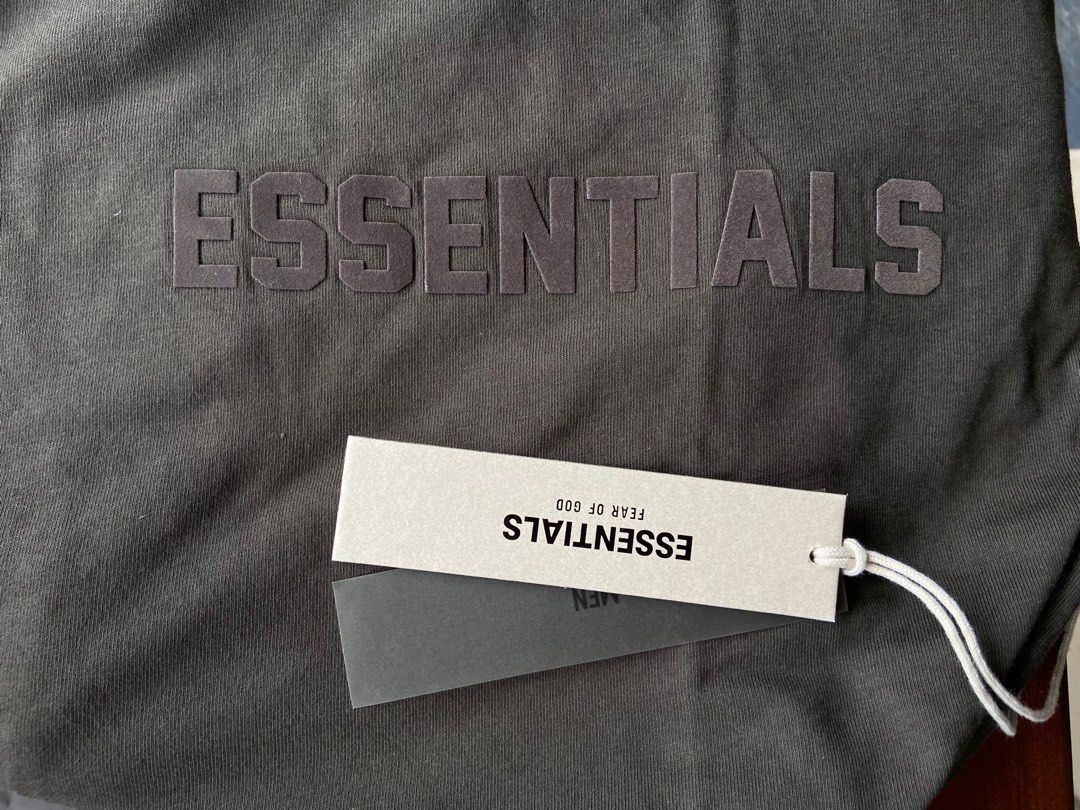 Fear of God Essentials FW22 Collection (Off Black), Luxury, Apparel on ...